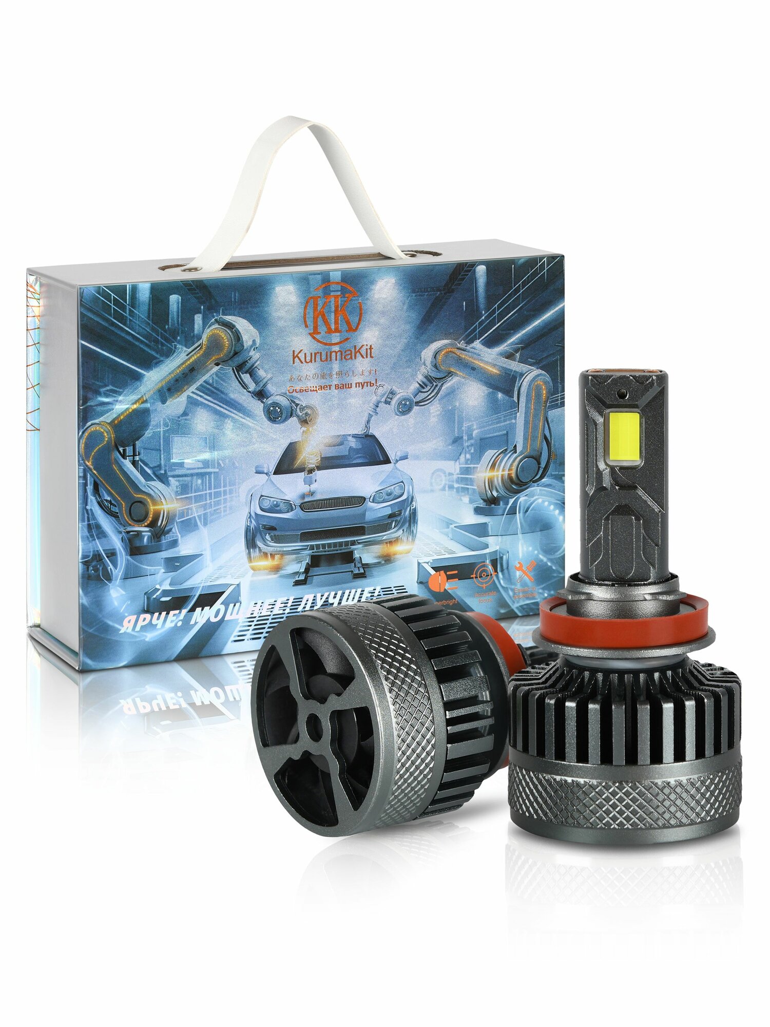 H8 K150 Лампа лед автомобильная для Opel Antara L07, рестайлинг, для противотуманных фар c 2010-2017г.