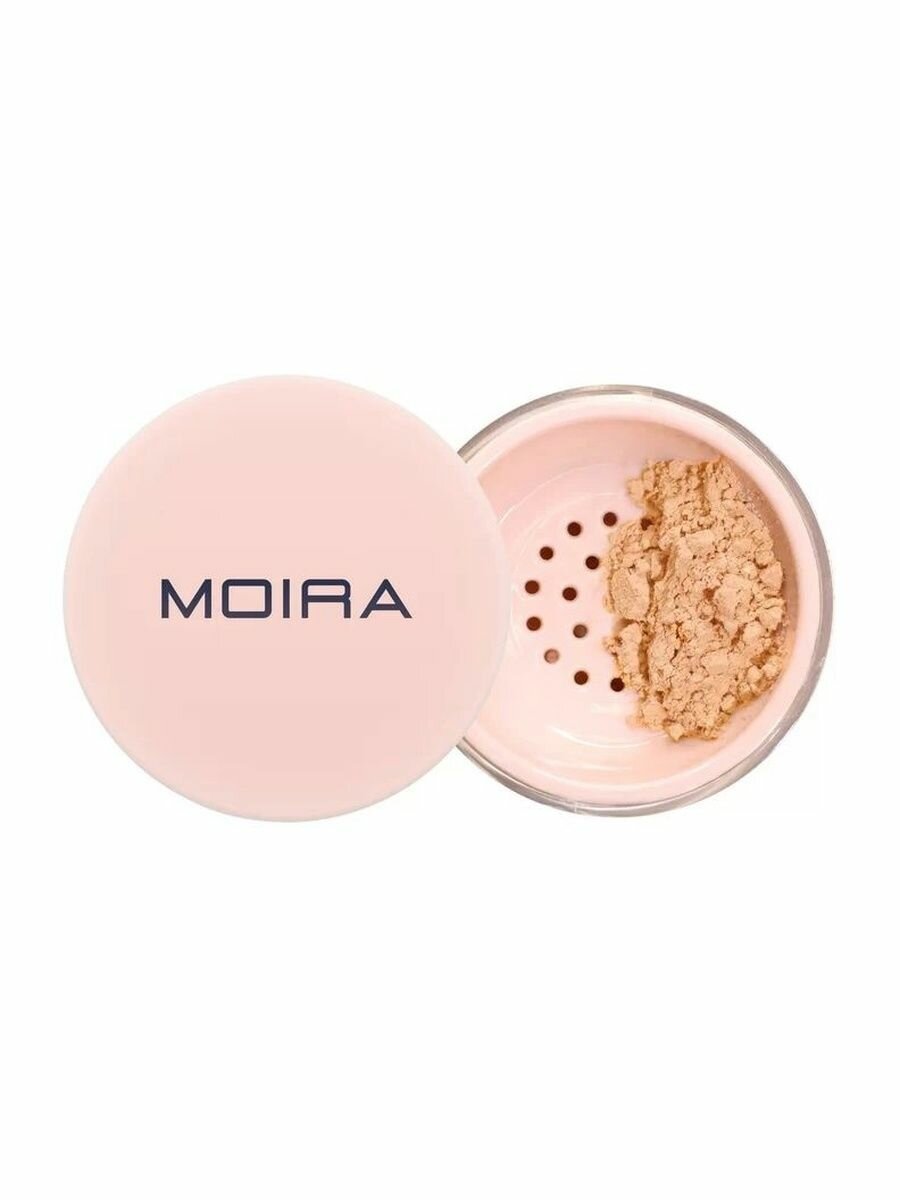 MOIRA Пудра для лица Moira Loose Setting Powder рассыпчатая, 6 г, 3 Средний