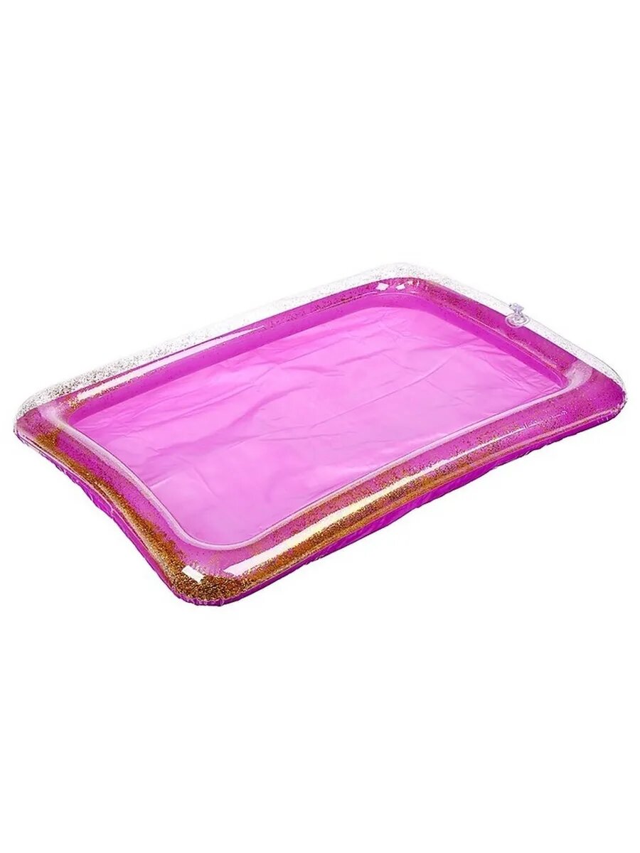 Компактная надувная песочница с блёстками