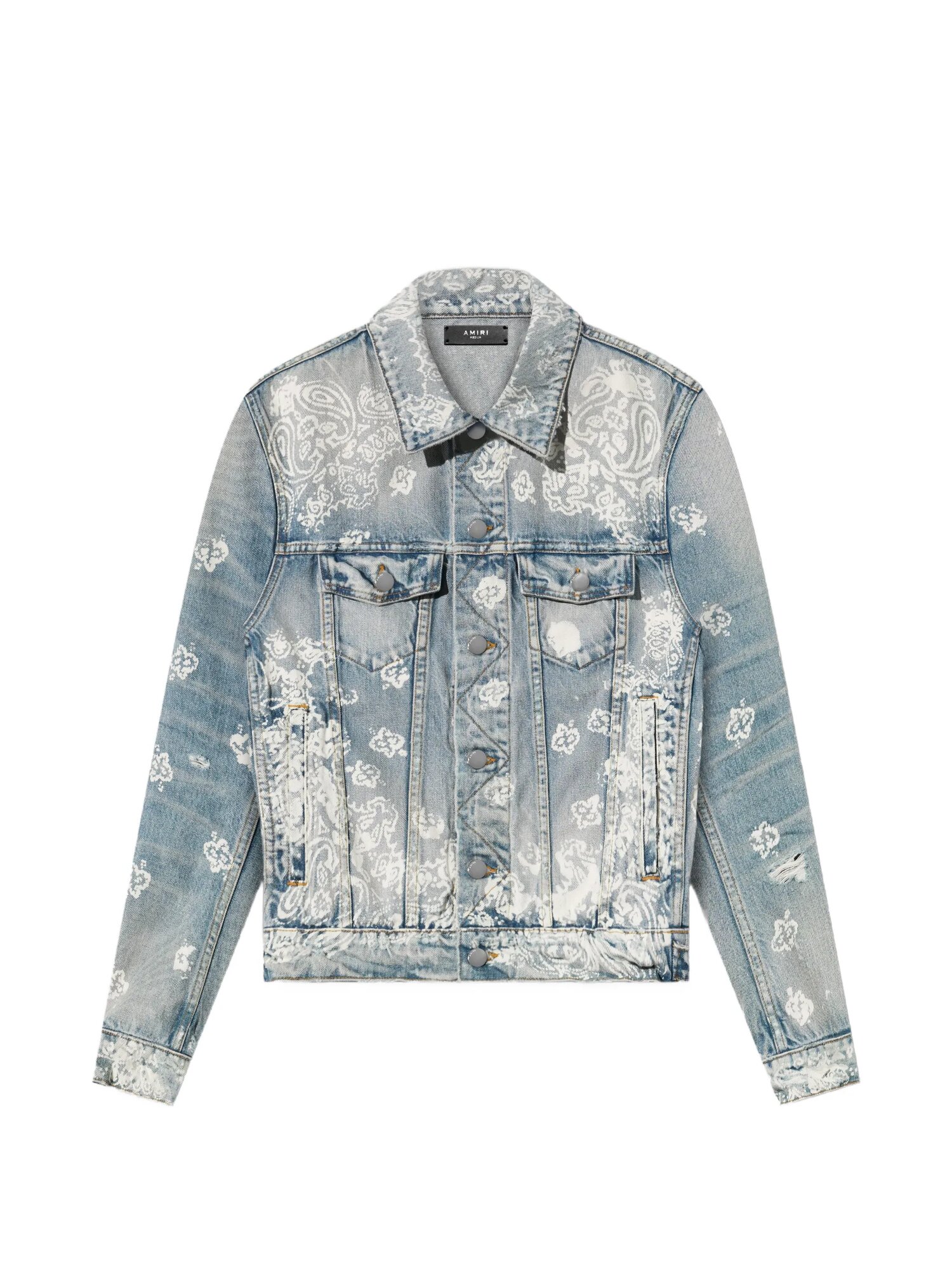 Куртка Bleach-bandana denim jacket