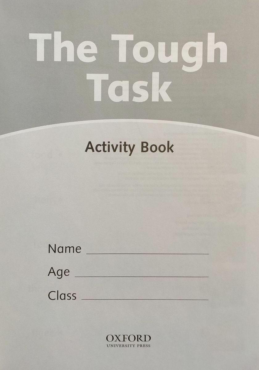 Dolphin Readers 4 The Tough Task Activity Book — фото 1