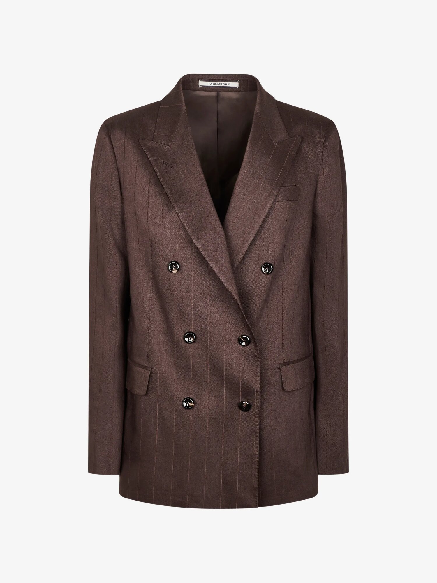 Пиджак Pinstripe double-breasted blazer