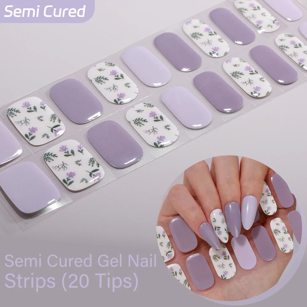 Сверкающие наклейки для ногтей UV Gel Nail Foils NC250115