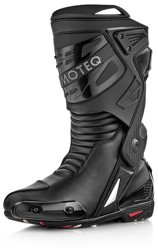Мотоботы спортивные MOTEQ Racing R8, не промокаемые на мембране