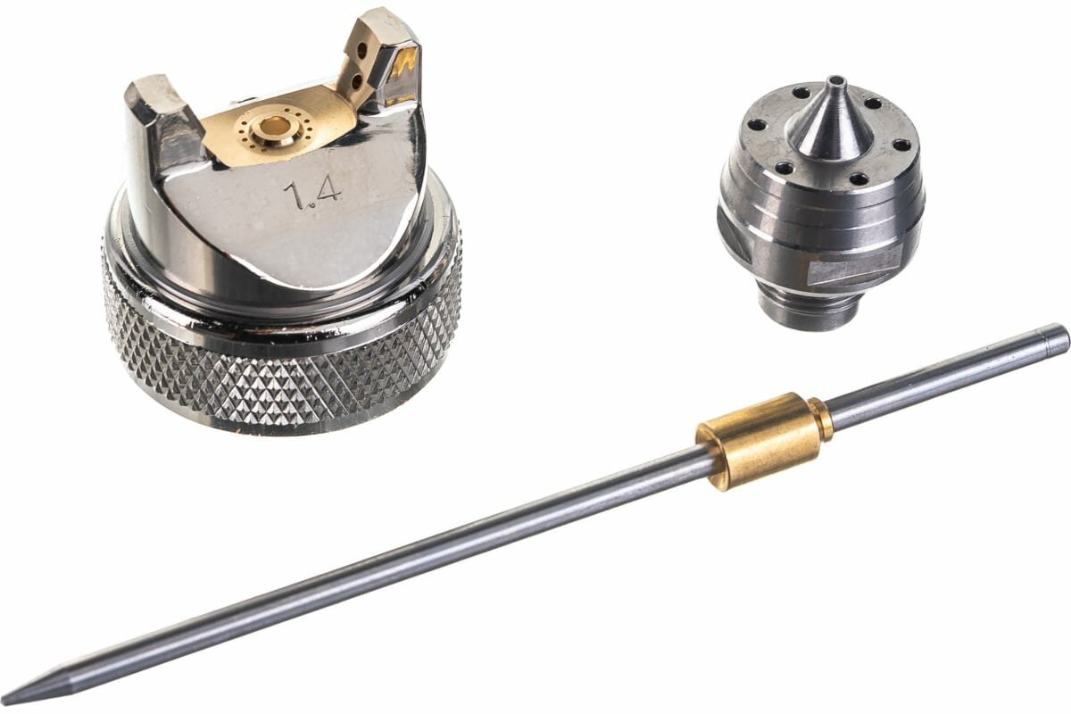 Комплект сменный для краскопульта Русский Мастер РМ-14894 827 серия игла дюза 1.4 мм голова