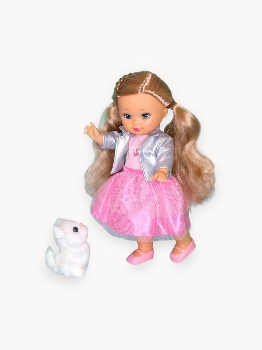 Кукла для девочки с питомцем – котенком Mary Poppins Мой пушистик