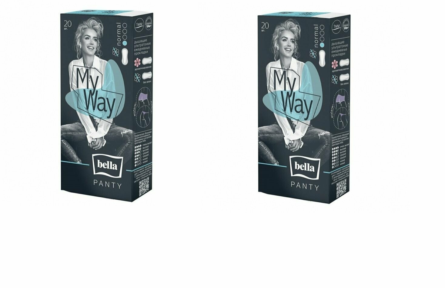 Bella Прокладки ежедневные Panty My Way, 20 шт, 2 уп /