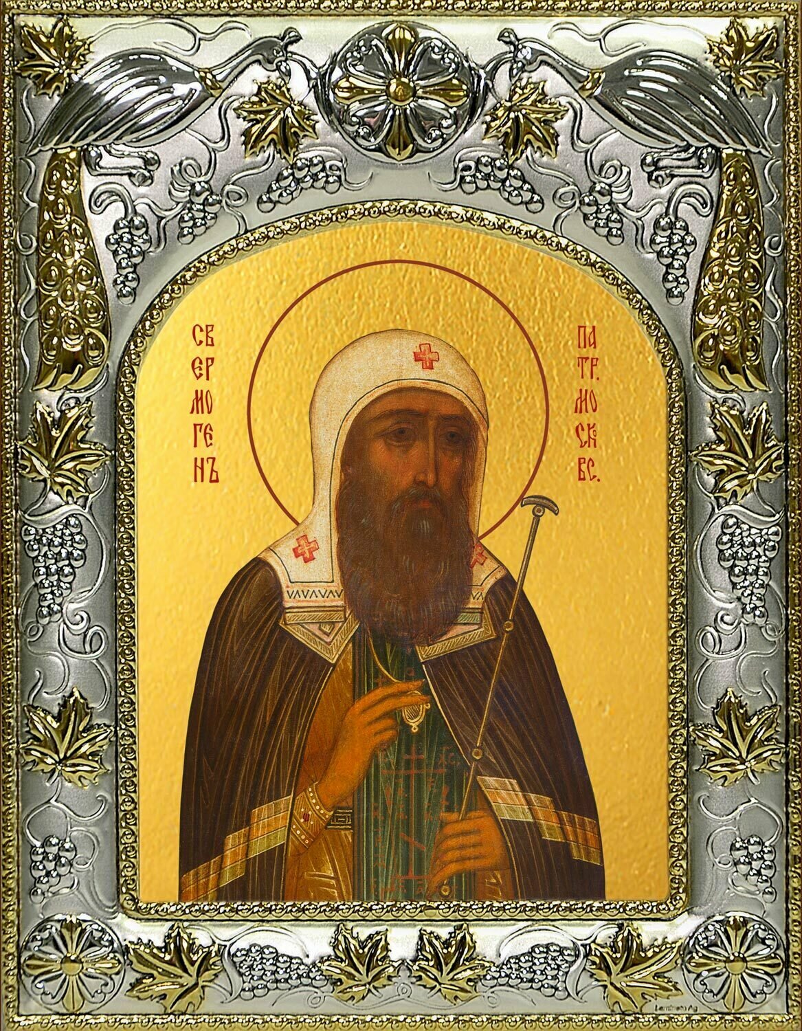 Икона Ермоген, Патриарх Московский и всея Руси, святитель