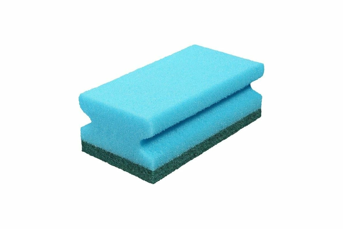 TERSO Арт Т126 Губка для клининга фреза 130x70x45 8 шт.(16) Синий T126