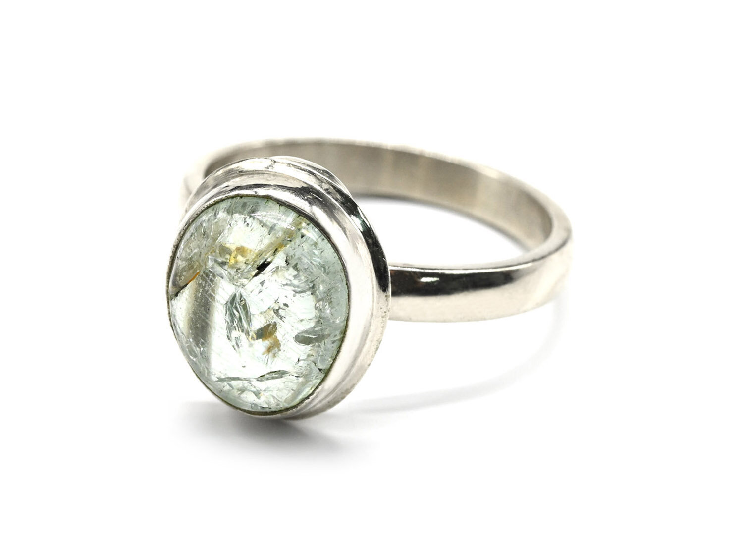 Кольцо, аквамарин