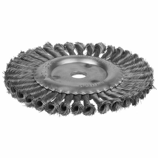 Щетка дисковая для УШМ, STAYER 200 мм