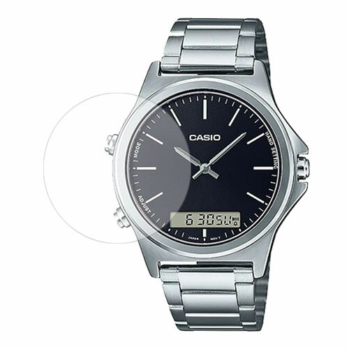 Скрин Мобайл защитный экран для часов Casio MTP-VC01D-1E из гидрогелевая плёнка прозрачная