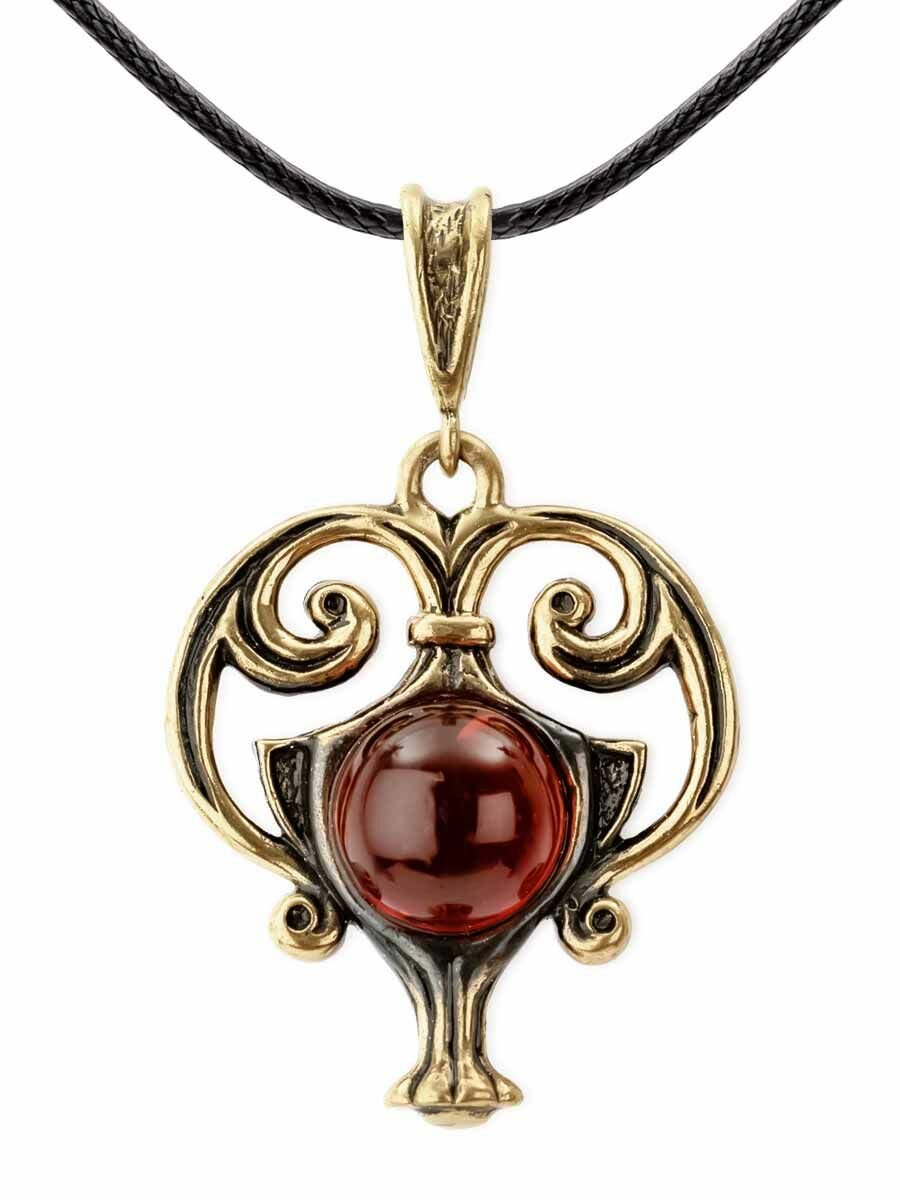 Подвеска, янтарь