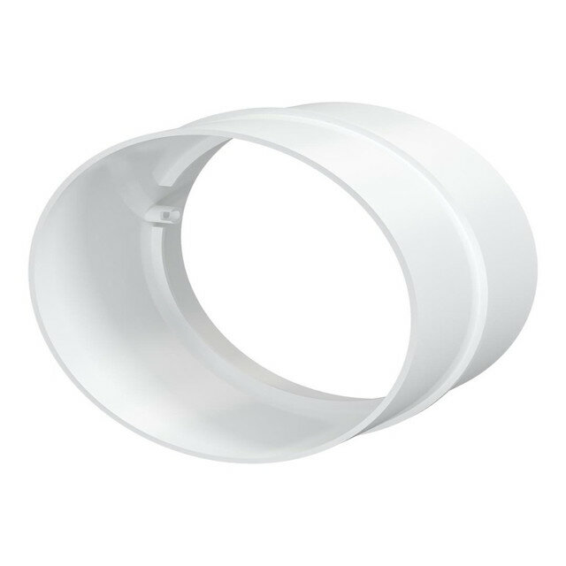 ЭРА соединитель D100 мм пластиковый белый для кабельной прокладки и монтажных узлов