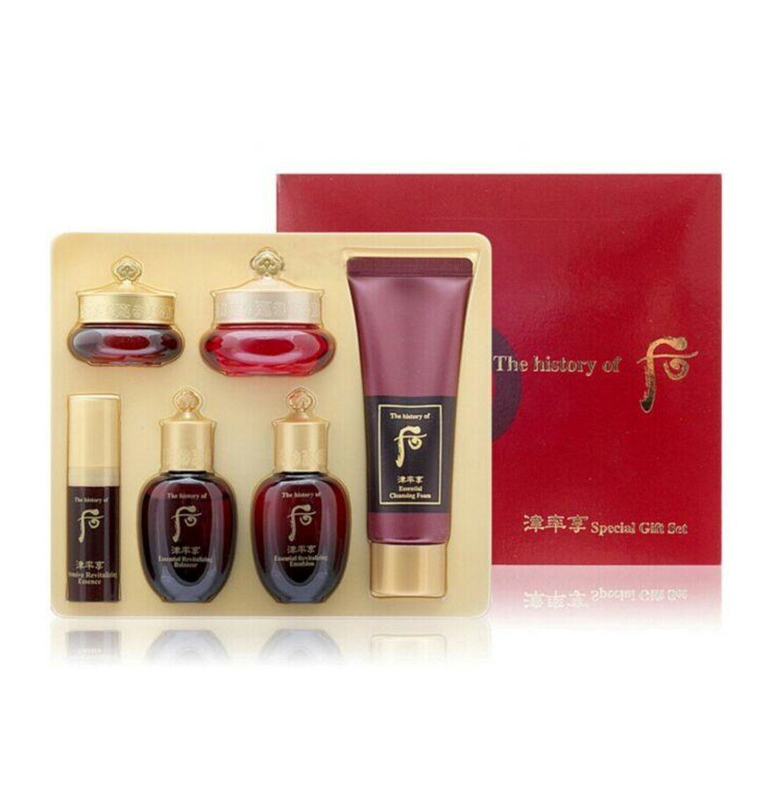 Набор антивозрастных средств The History of Whoo Jinyulhyang Jinyul Special Set (6 Items)