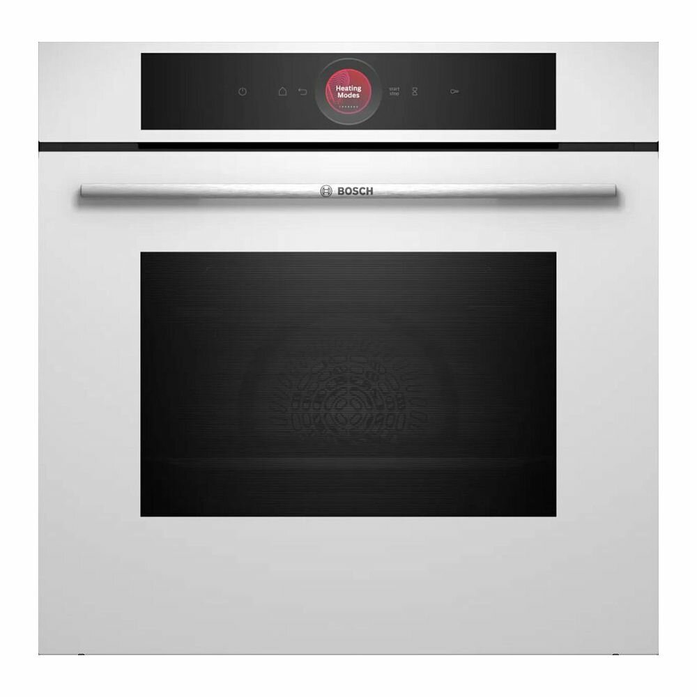 Встраиваемый духовой шкаф BOSCH HBG7741W1, белый, официальная гарантия