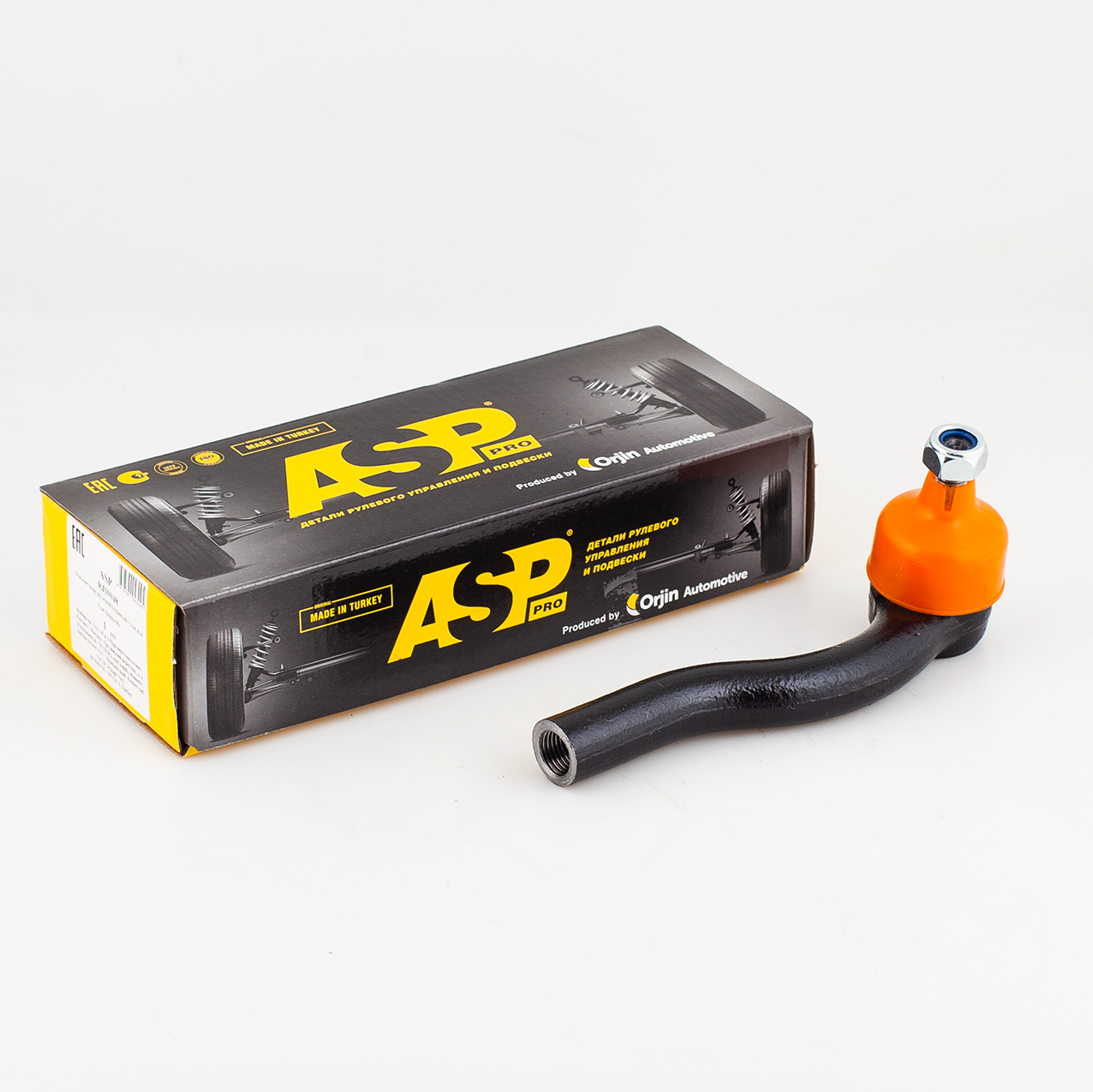ASP rj10048 (46456660 / 46745364 / RJ10048_A0P) наконечник рулевой (правый) Fiat (Фиат) doblo 06-