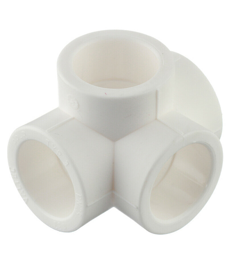 Крестовина полипропиленовая двухплоскостная 32 мм