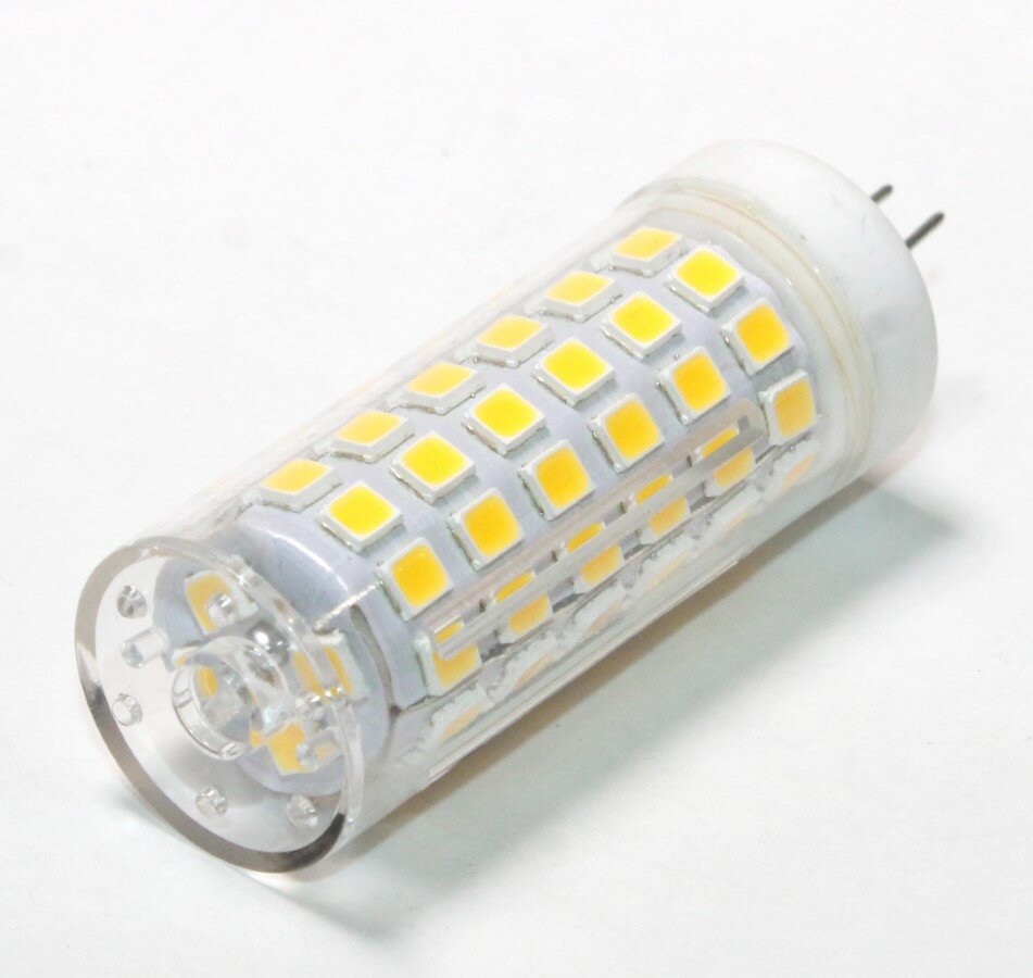 TDM G4 220V 7W(665lm) 3000К 2K, 18,5x57мм пластик SQ0340-0219, Лампа светодиодная