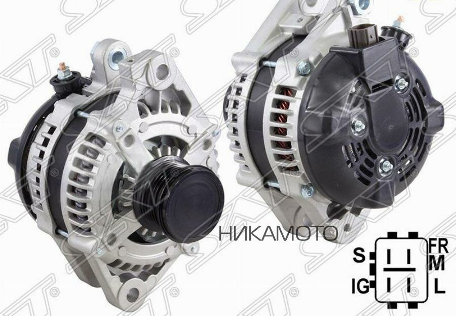 SAT ST2706031071N Генератор TOYOTA CAMRY/RAV4/HIGHLANDER -11