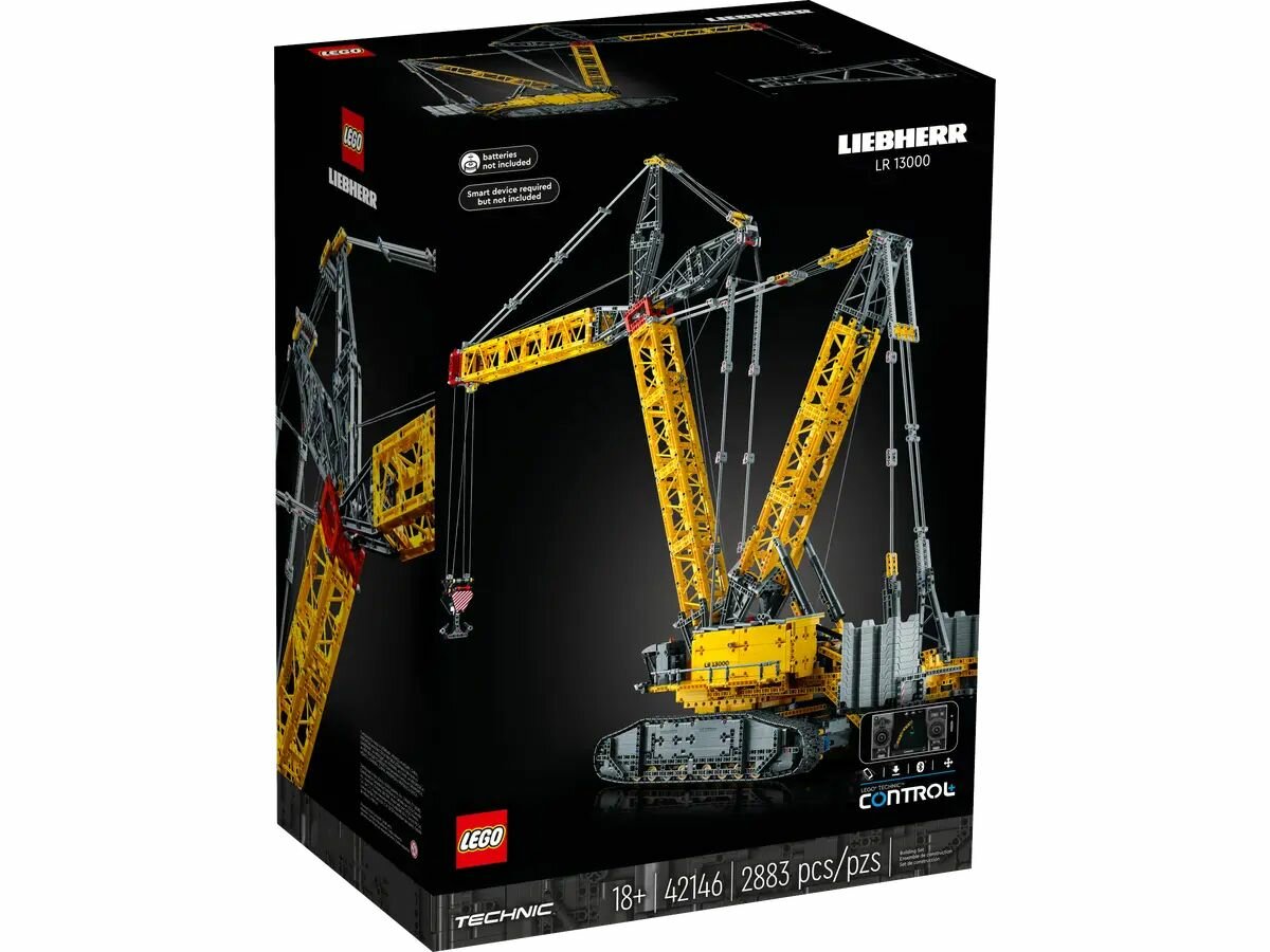 Конструктор LEGO 42146 Гусеничный кран Liebherr LR 13000