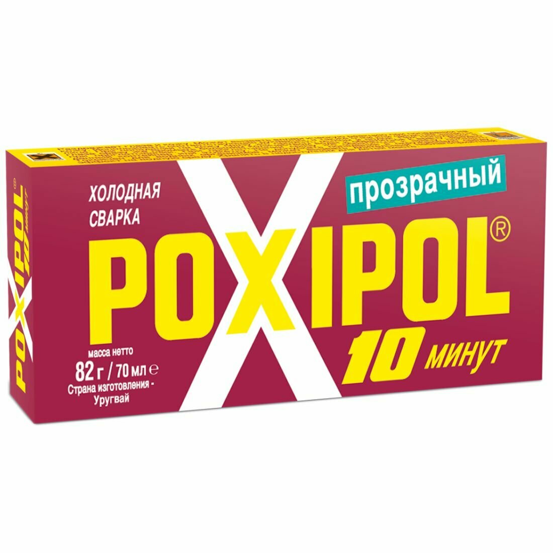 Холодная сварка прозрачная Poxipol (70г)
