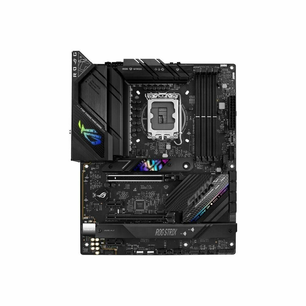 Материнская плата ASUS ROG STRIX B760-F GAMING WIFI LGA1700 ATX 4xDDR5 2xPCIEx16 2xPCIEx1 3xM.2 USB-C DP HDMI 2.5GLAN Wi-Fi 6E