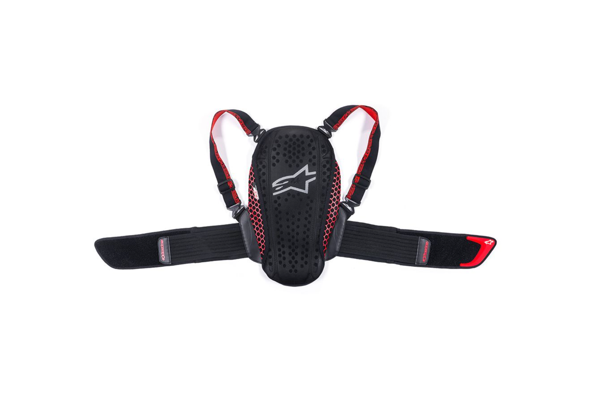 Мотозащита спины детская ALPINESTARS NUCLEON KR-Y (черно-красный, 13)