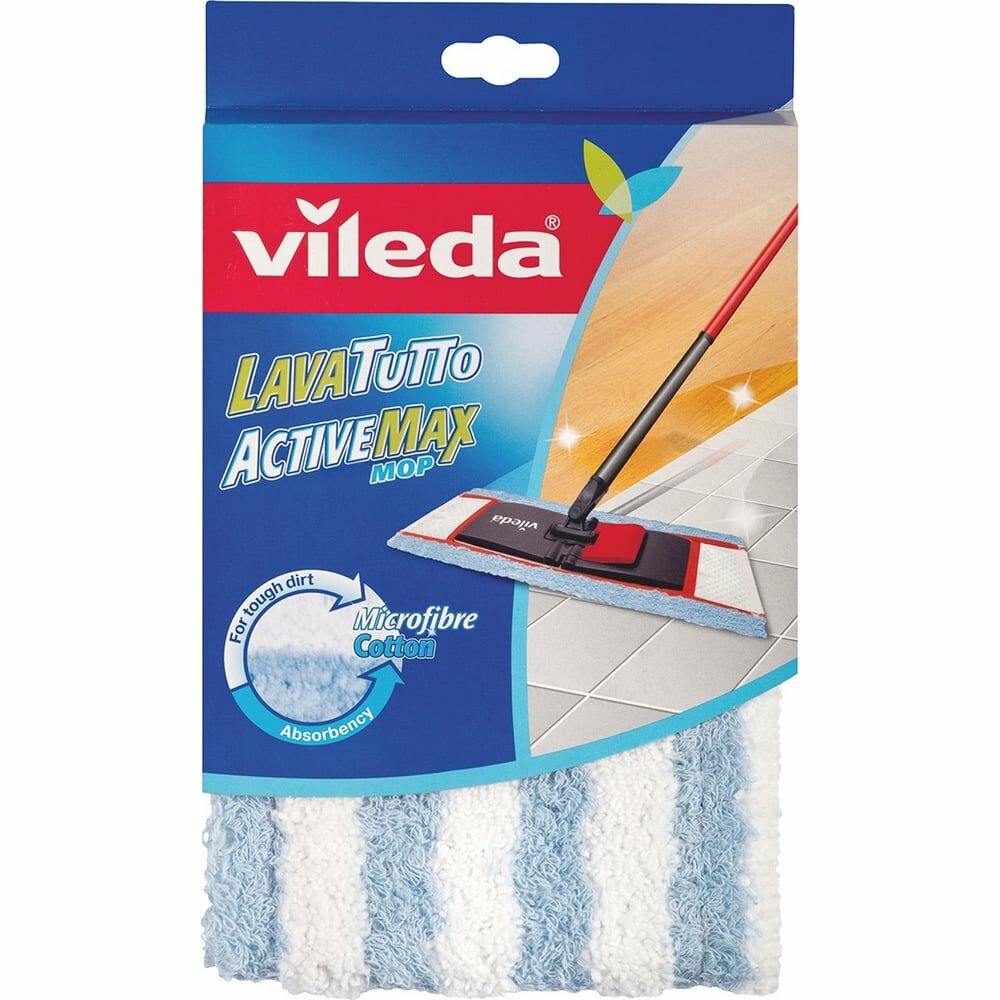 Плоская сменная насадка для швабры активмакс Vileda 141001/2