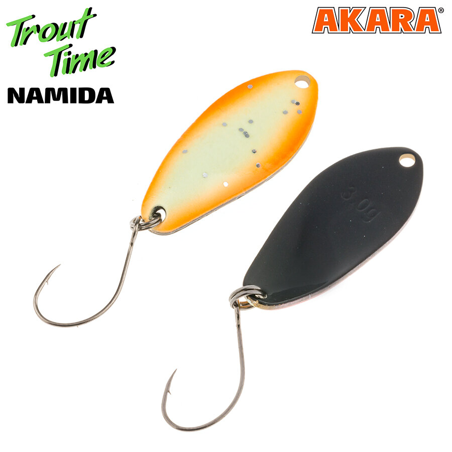 Блесна колеб. Akara Trout Time Namida 30 3,5 гр. 51P фосфорная