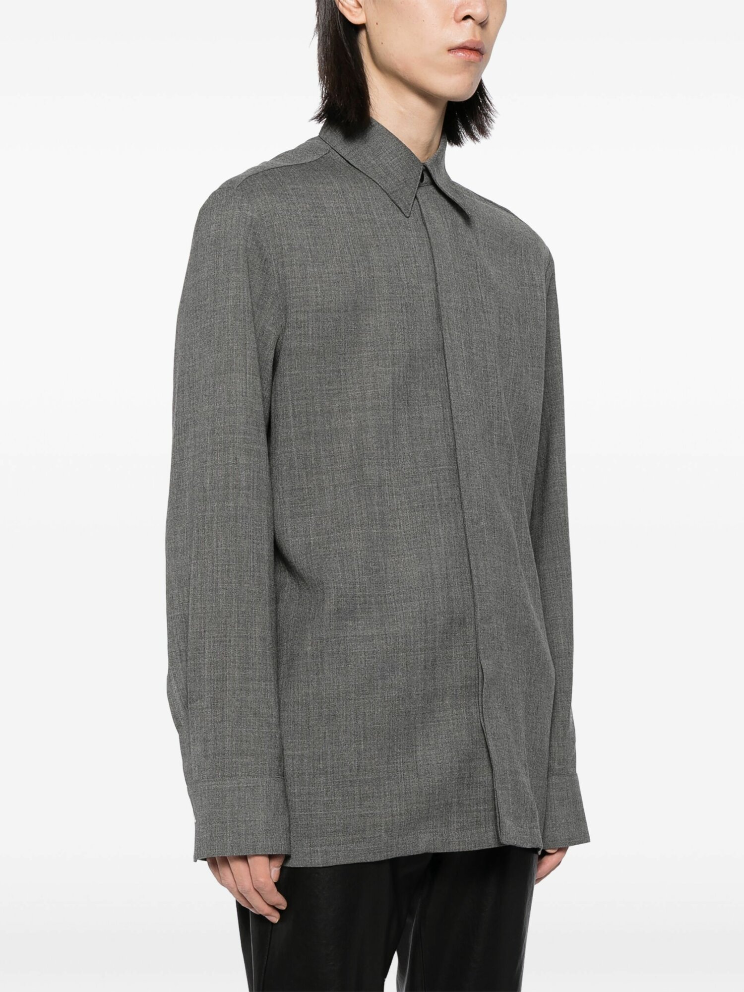 Рубашка Jil Sander, размер 48, grey — фото 1