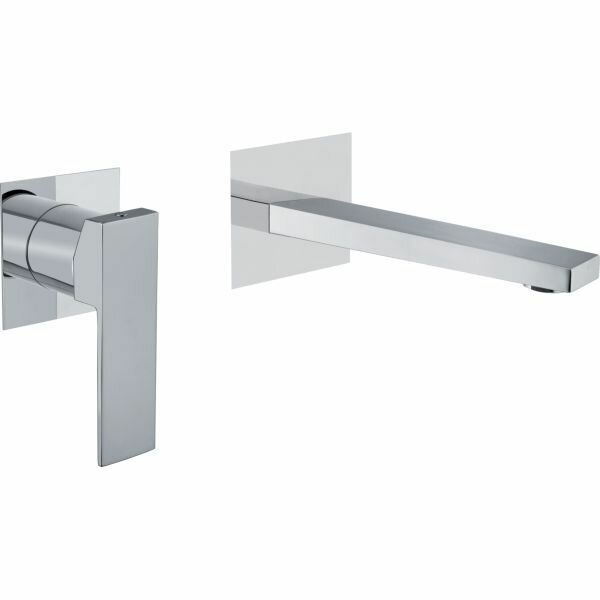 Смеситель Fiore (Фиоре) Kube, встраиваемый в стену, однорычажный, матовое золото, 100OZ7597