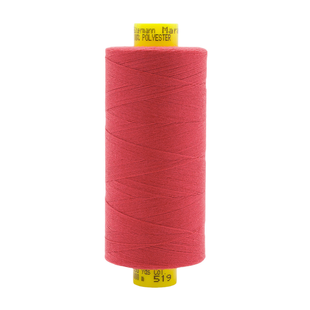 Нитки швейные Mara 150, 10шт*1000 м, для деликатных тканей, Gutermann (519 лососевый)