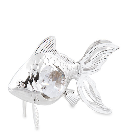 Фигурка посеребр. Золотая рыбка (Юнион) AR-1262 113-601952