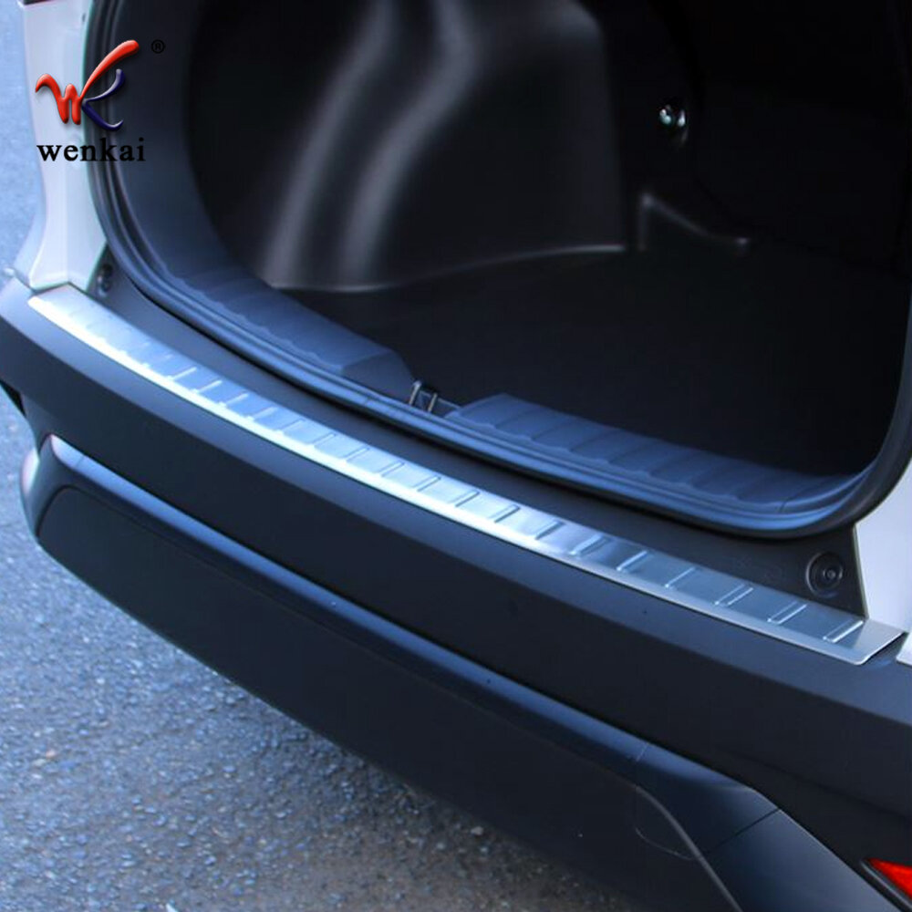 Защита Заднего Бампера Багажника Toyota Corolla Cross Xg10 2020-2021, Нержавеющая Сталь арт. 34296