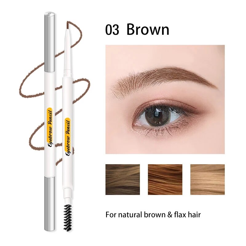 Карандаш для бровей Kemelo 03Brown