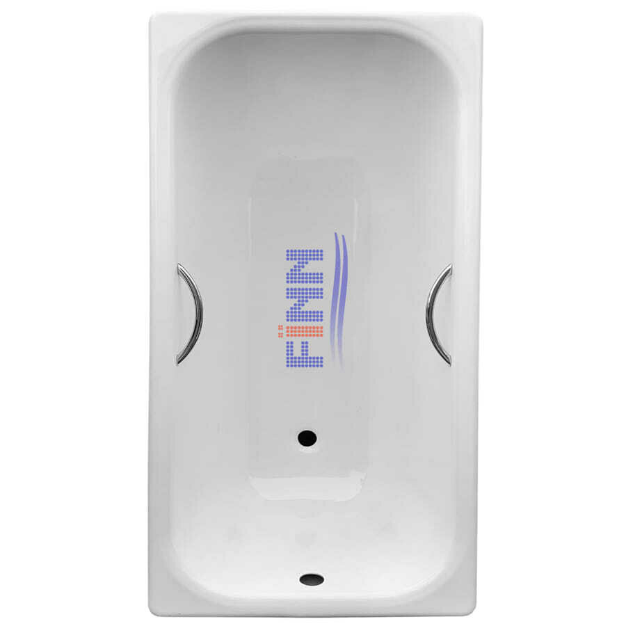 Чугунная ванна Finn Sonata 120x70 с отверстиями под ручки