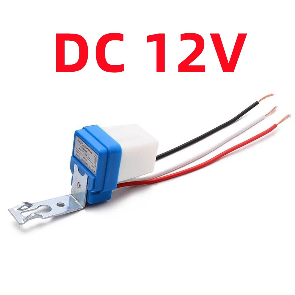 Фотореле DC 12V для светодиодного освещения