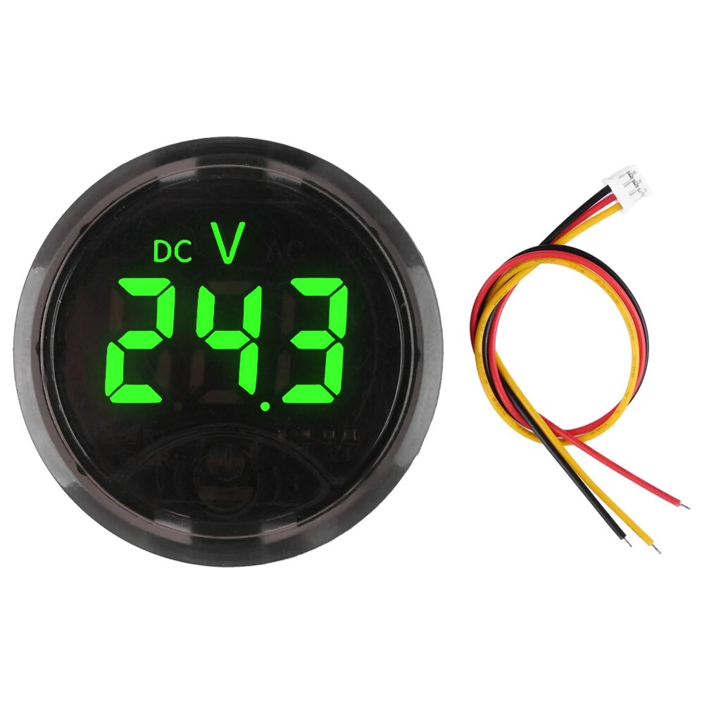 Цифровой вольтметр DC 0-120V, Цвет: B