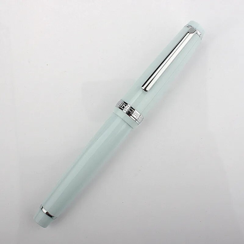 Перьевая ручка Jinhao 82, акриловая EF/F/M/изогнутое перо золотая отделка с конвертером, ручка для письма