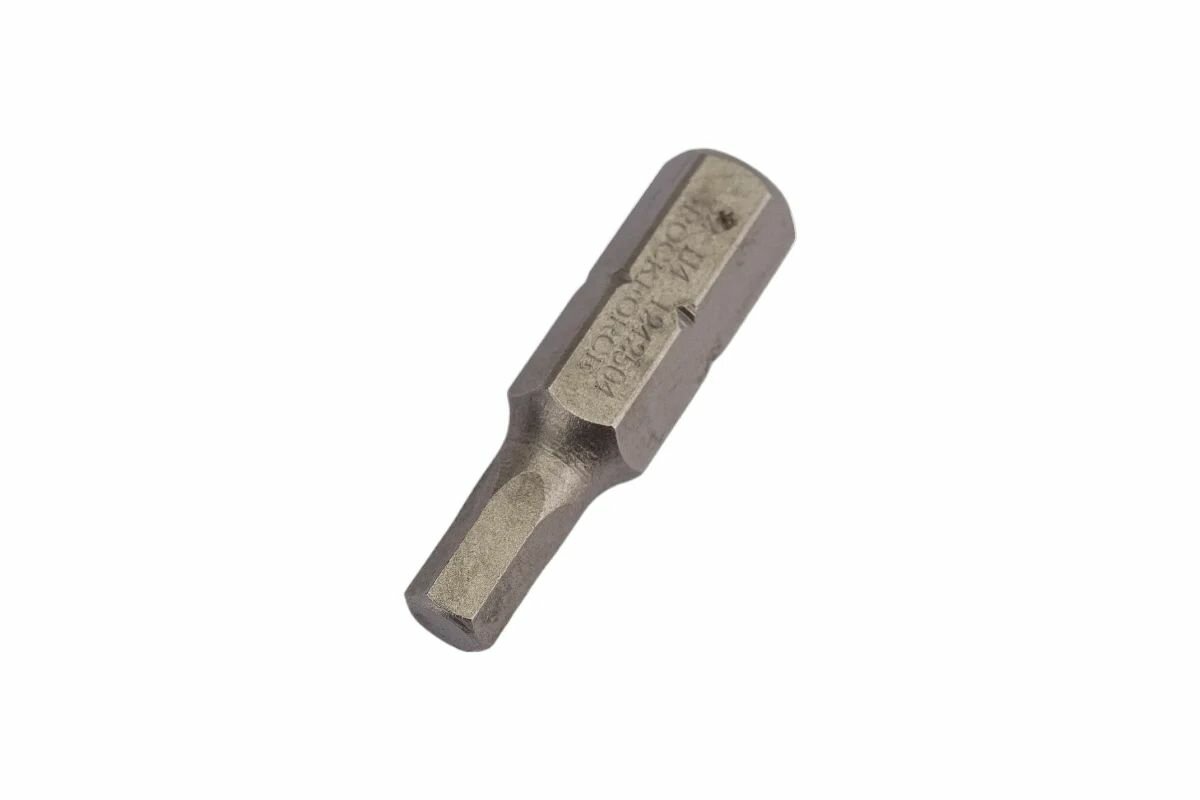 Бита 6-гранная H4х25мм,1/4" ROCKFORCE