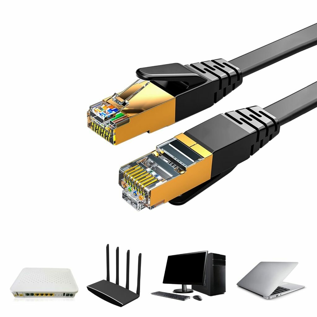 Кабель Cat7 RJ45 10 Гбит/с