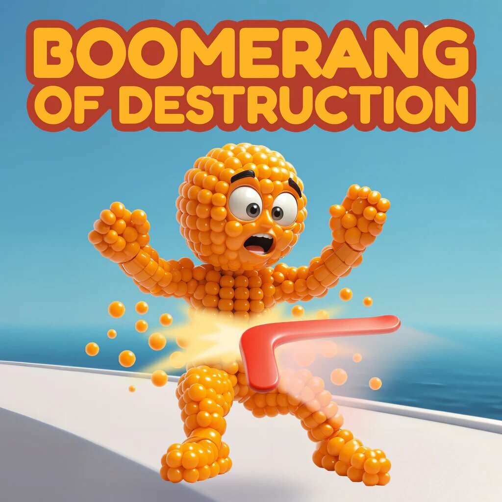 Игра Boomerang of Destruction, для PlayStation 4, на английском языке, Украина