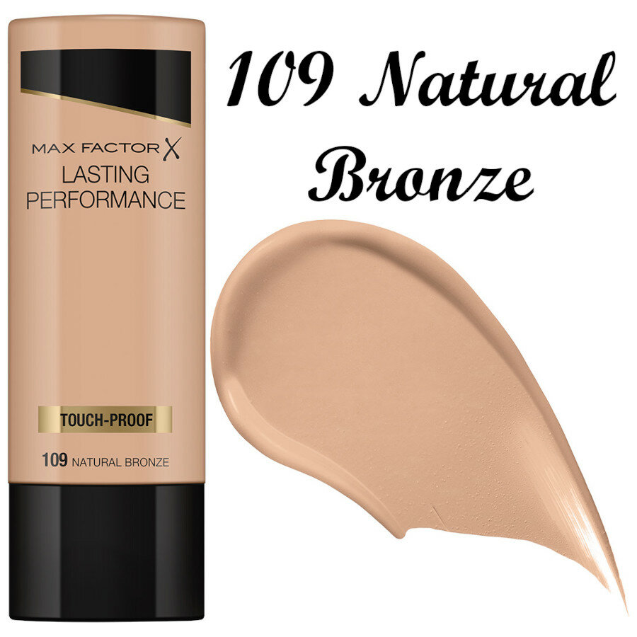 MaxFactor Основа под макияж Lasting Perfomance 109 Natural Bronze