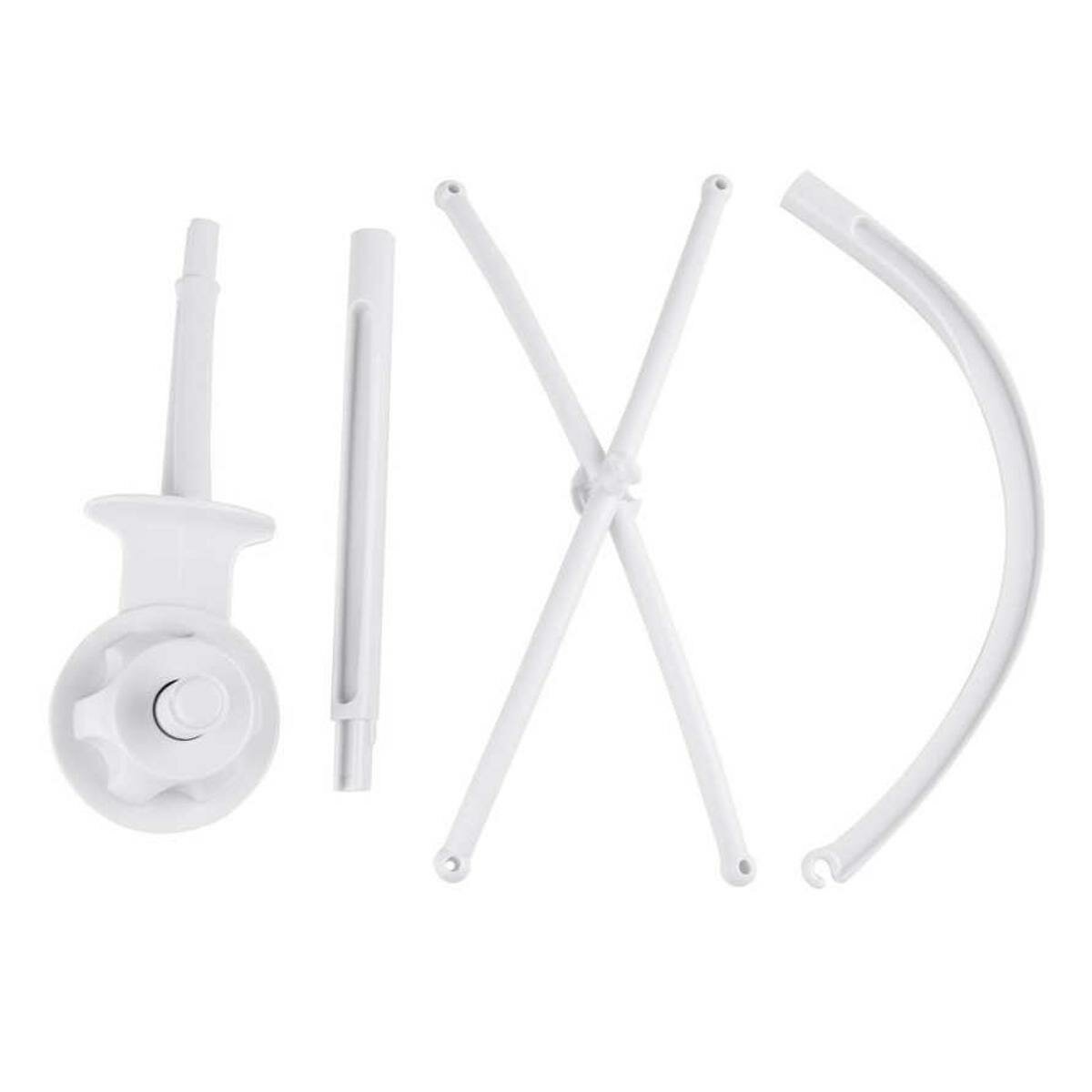 Белый Детская кроватка Мобильная Кровать Игрушка-Колокольчик 68см Кронштейн Заводная Кукла Погремушка