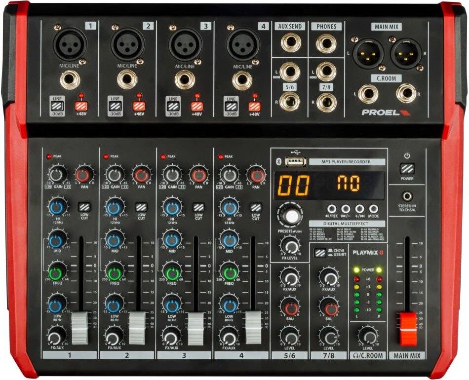 Микшер Proel PLAYMIX8