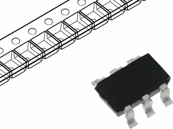 Микросхема памяти MICROCHIP 25AA02E48T-I/OT EEPROM 2кбит 256x8 SPI 1,8-5,5В SOT23-6, 1 шт
