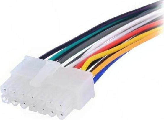 Разъем 4CM ZRS-16 Разъем с проводами Kenwood PIN: 14 1шт