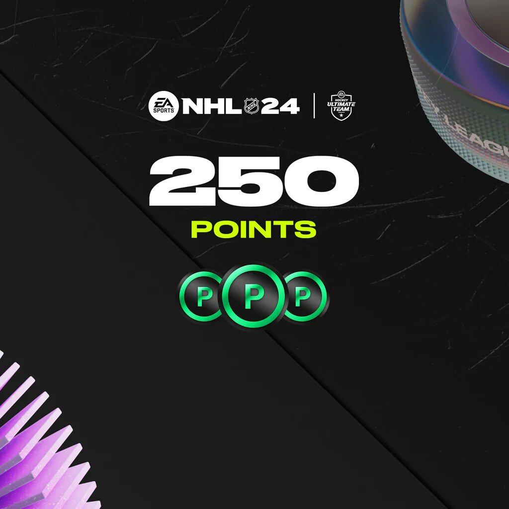 Дополнение NHL 24 - NHL POINTS 250, цифровое издание PlayStation 5, регион Турция / код пополнения баланса