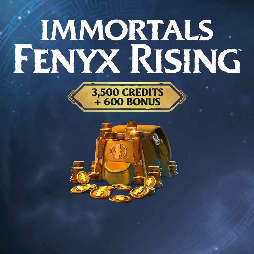 Дополнение Immortals Fenyx Rising Credits Pack (4,100 Credits), цифровое издание PlayStation 4 и PlayStation 5, регион Индия / код пополнения баланса